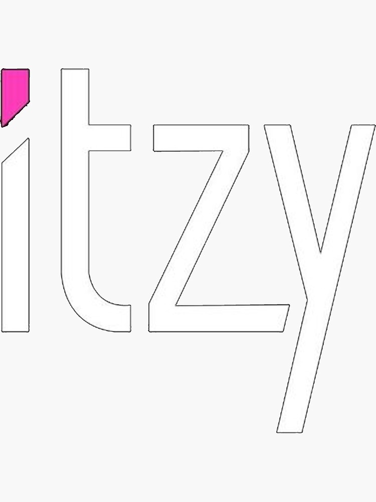 "ITZY logo" Sticker for Sale by SparklySmoke | Redbubble