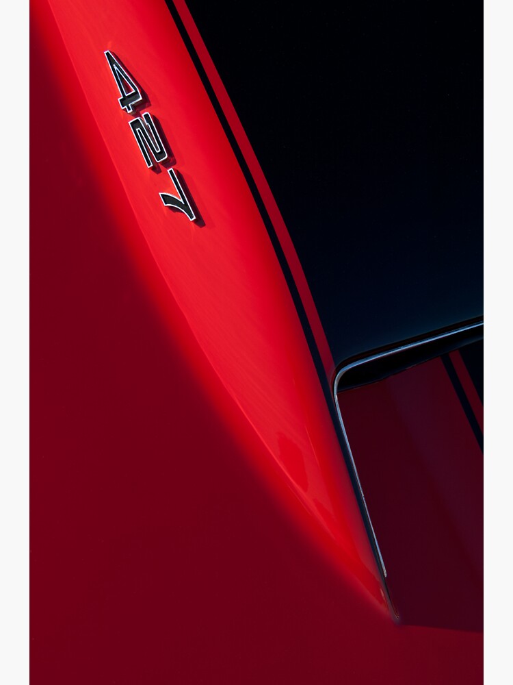 "1967 Chevrolet Corvette 427 Emblem -0144c" Sticker for Sale by ...