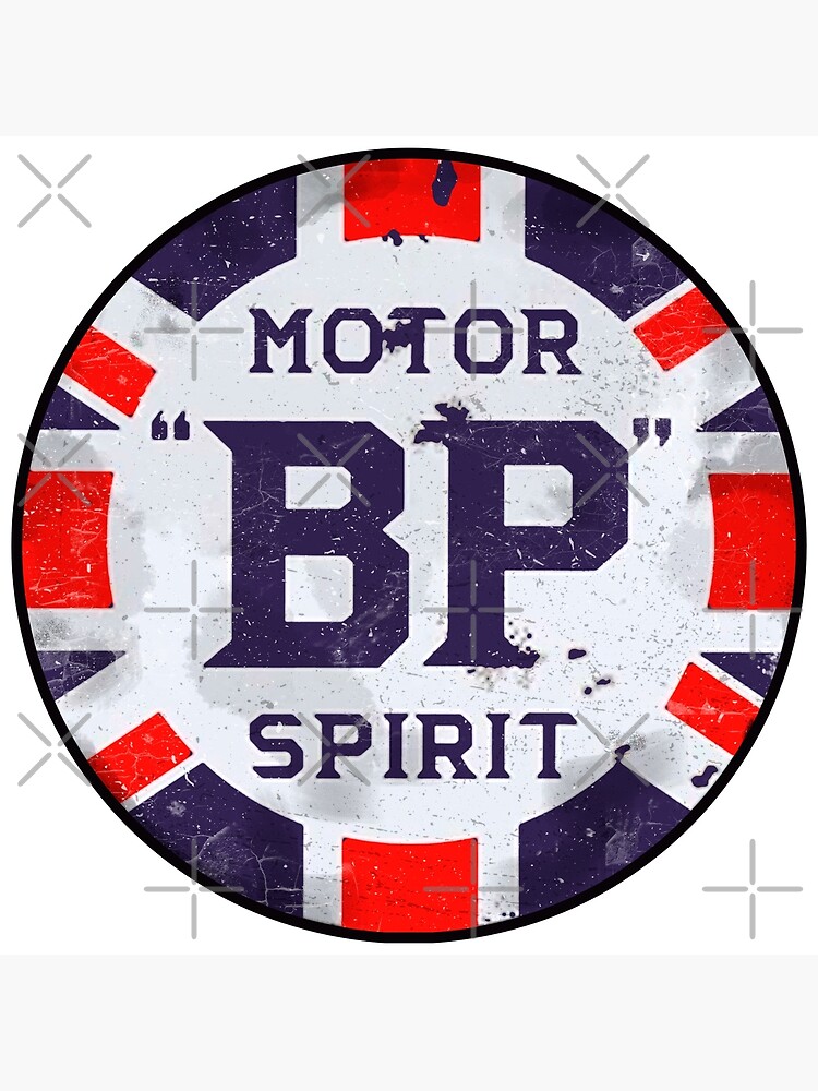 "BP Motor Spirit vintage sign" Poster for Sale by Ploxd | Redbubble