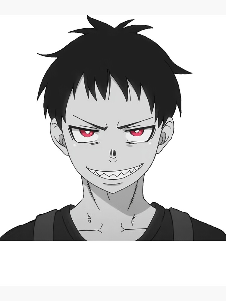 Shinra Kusakabe From Fire Force Poster For Sale By Zimmermansmp Redbubble