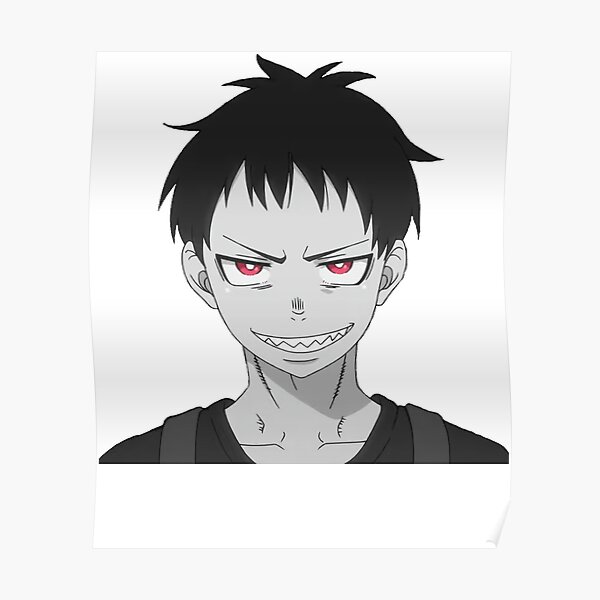"Shinra Kusakabe from Fire Force " Poster for Sale by zimmermansmp ...