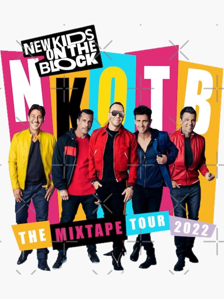 "being the new kids tour 2022" Sticker for Sale by StPatricksIrish ...