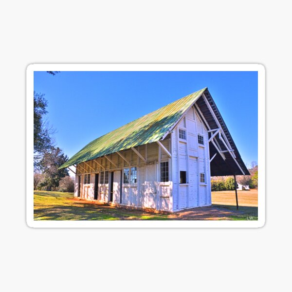 "Redcliffe Plantation Barn South Carolina 2" Sticker for Sale by ...