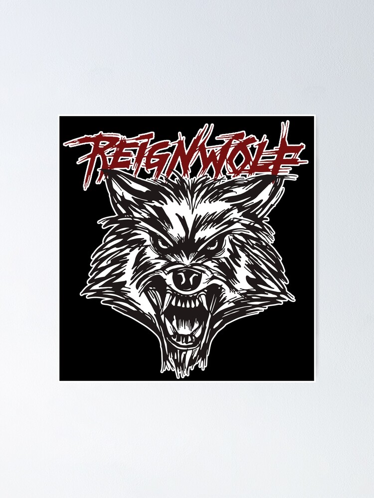 "Reignwolf logo" Poster for Sale by Samsar | Redbubble