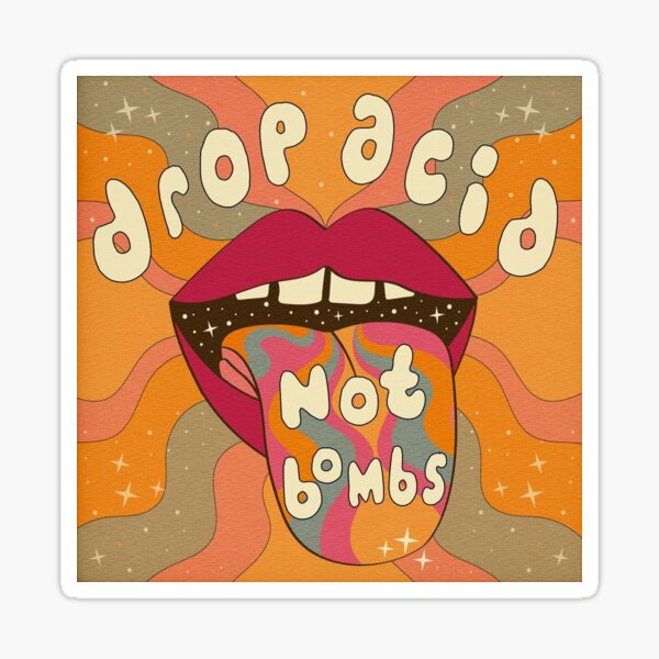 "Acid" Sticker for Sale by SwanDive | Redbubble