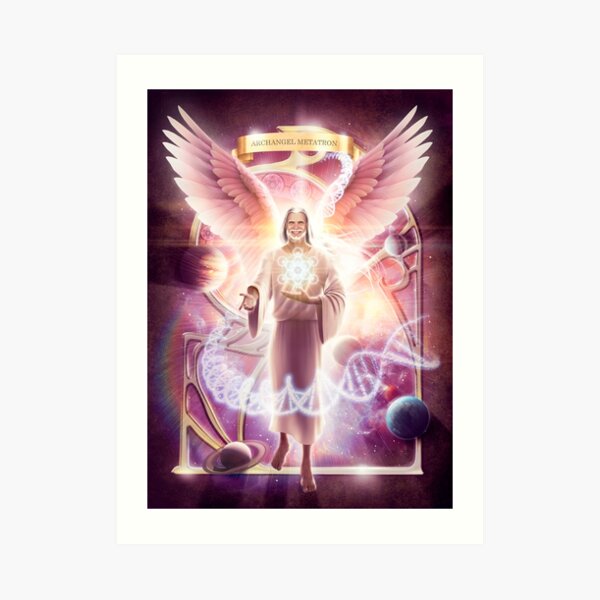 "Archangel Metatron" Art Print for Sale by mannigo | Redbubble