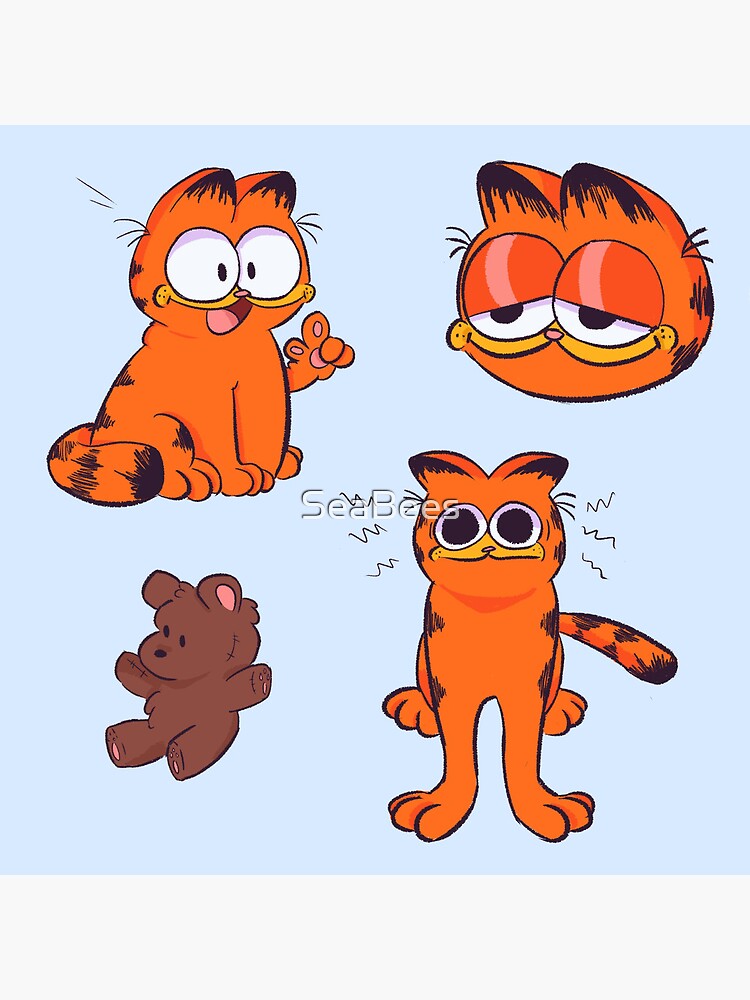 "Garf gang" Poster for Sale by SeaBees | Redbubble