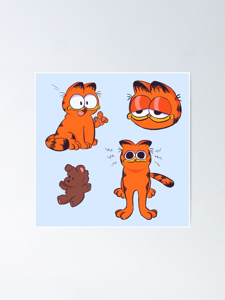 "Garf gang" Poster for Sale by SeaBees | Redbubble