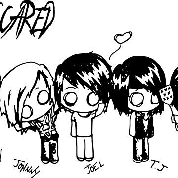 "Get Scared Band" Poster for Sale by MuchHmdn | Redbubble