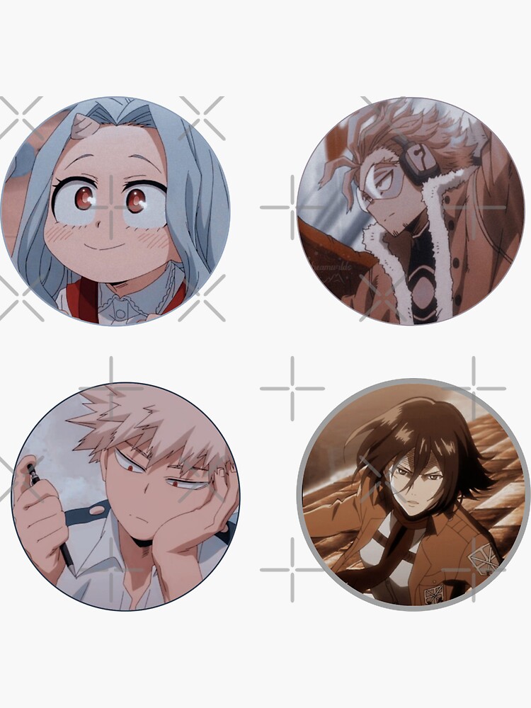 "Anime cute face round" Sticker for Sale by Caringinger24 | Redbubble