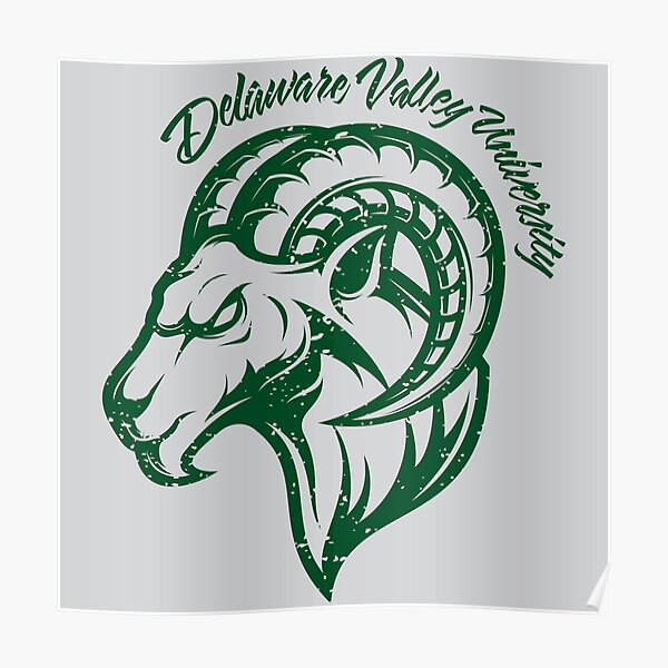 "Delaware Valley University Aggies Distressed" Poster for Sale by ...
