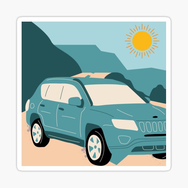 "Road Trip Family Vacation" Sticker for Sale by CrossThunder | Redbubble
