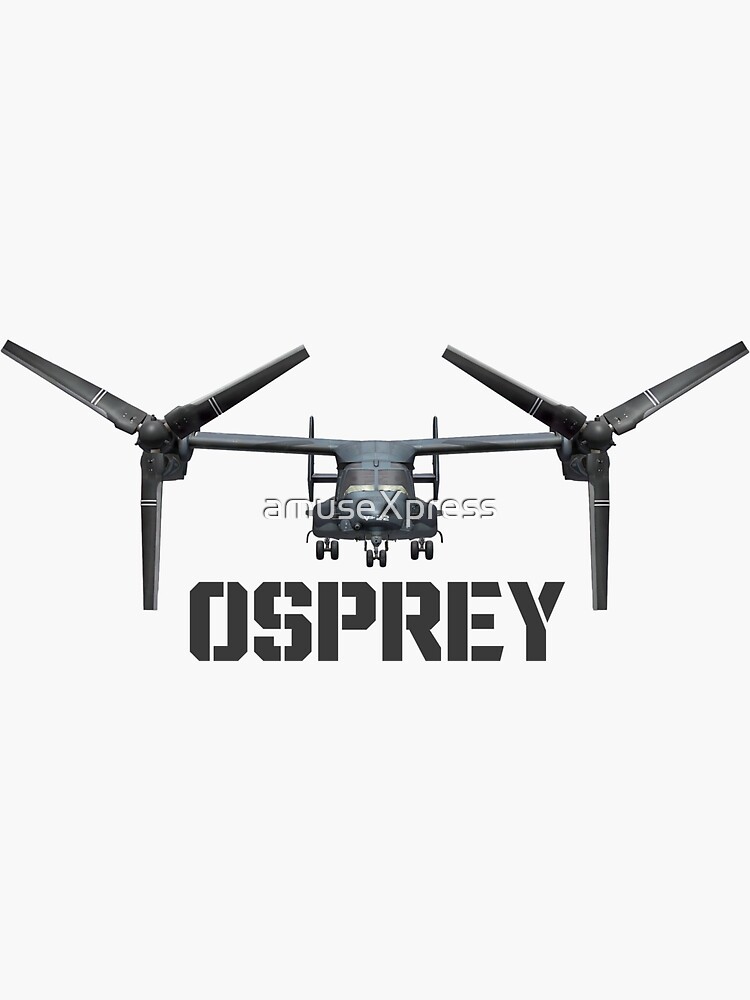 "V-22 Osprey " Sticker by ToyoYukimura | Redbubble