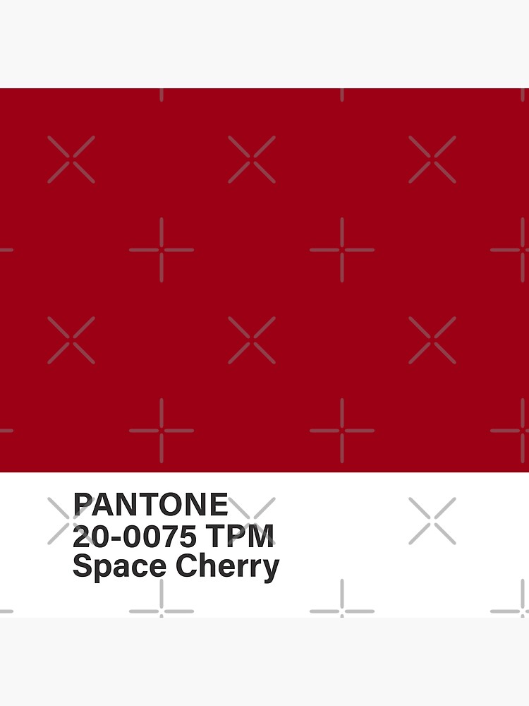 "pantone 20-0075 TPM Space Cherry" Poster for Sale by princessmi-com ...