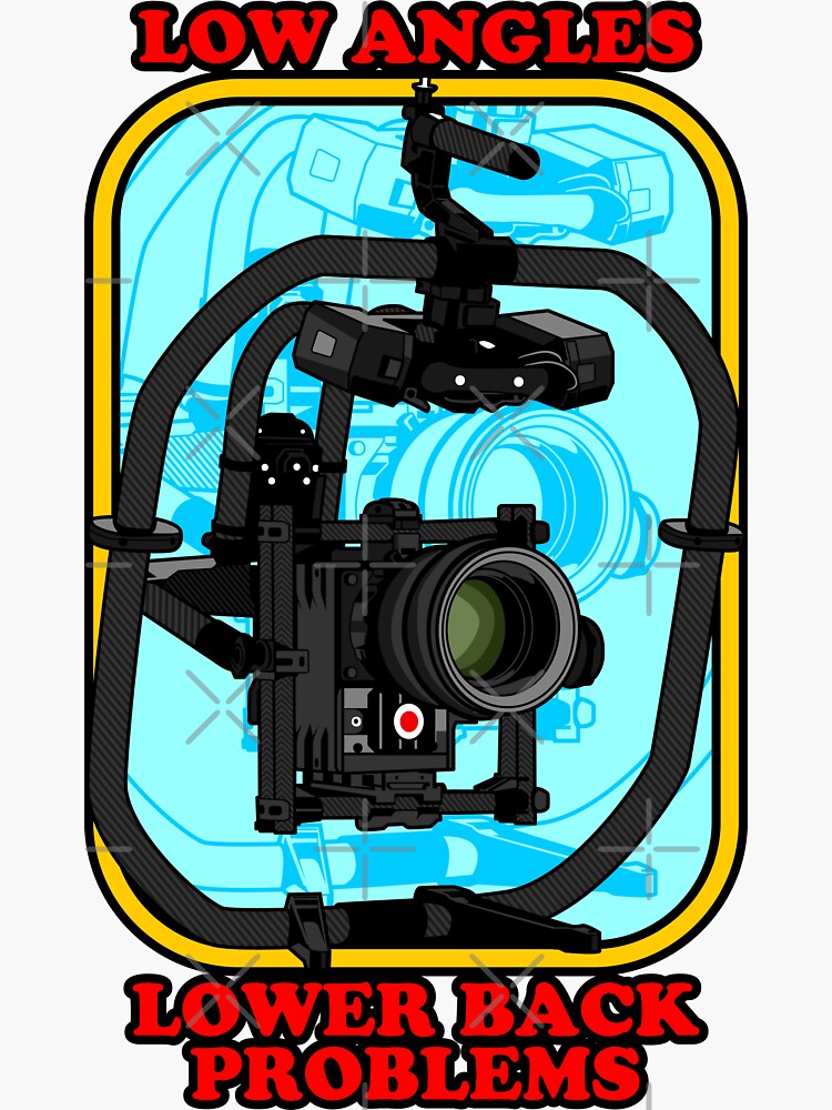 "Low Angles Lower Back Problems" Sticker for Sale by MotionPictureP ...