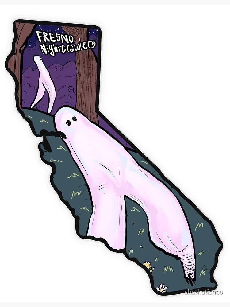 "Fresno Nightcrawlers California Cryptid" Poster for Sale by ...