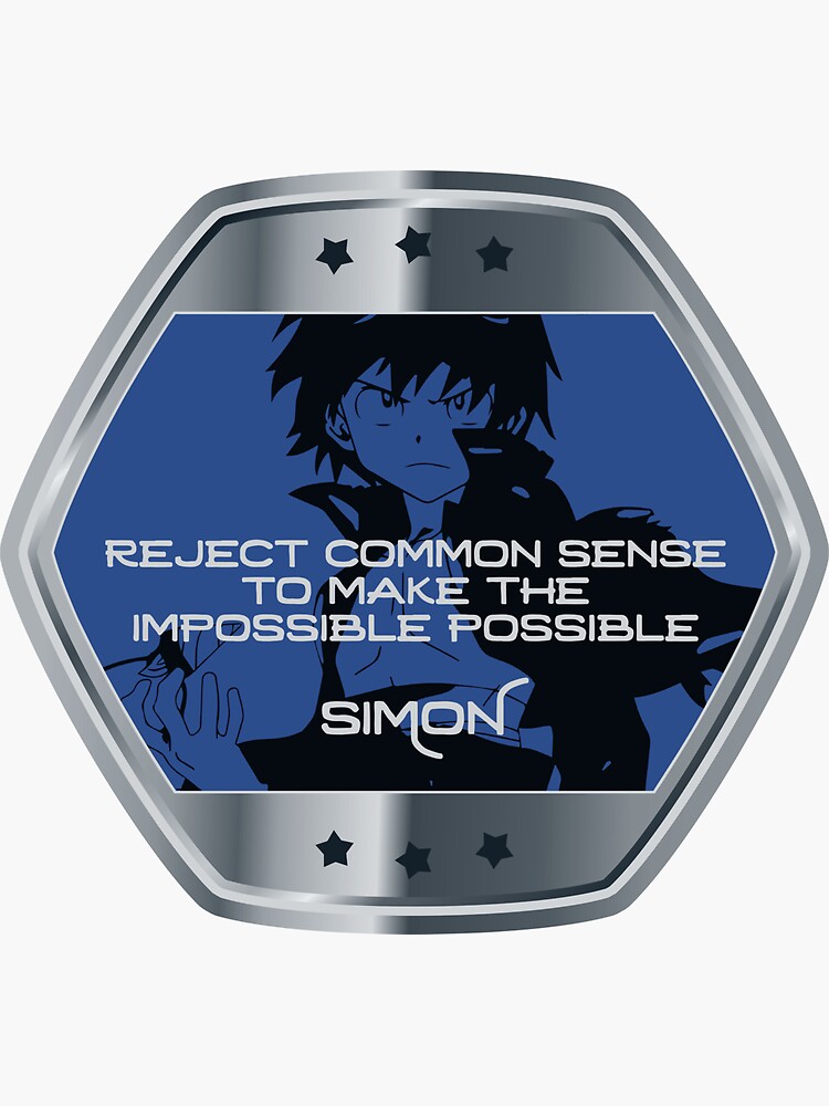 Make the Impossible Possible! (on Black)" Sticker for Sale by epinkb ...