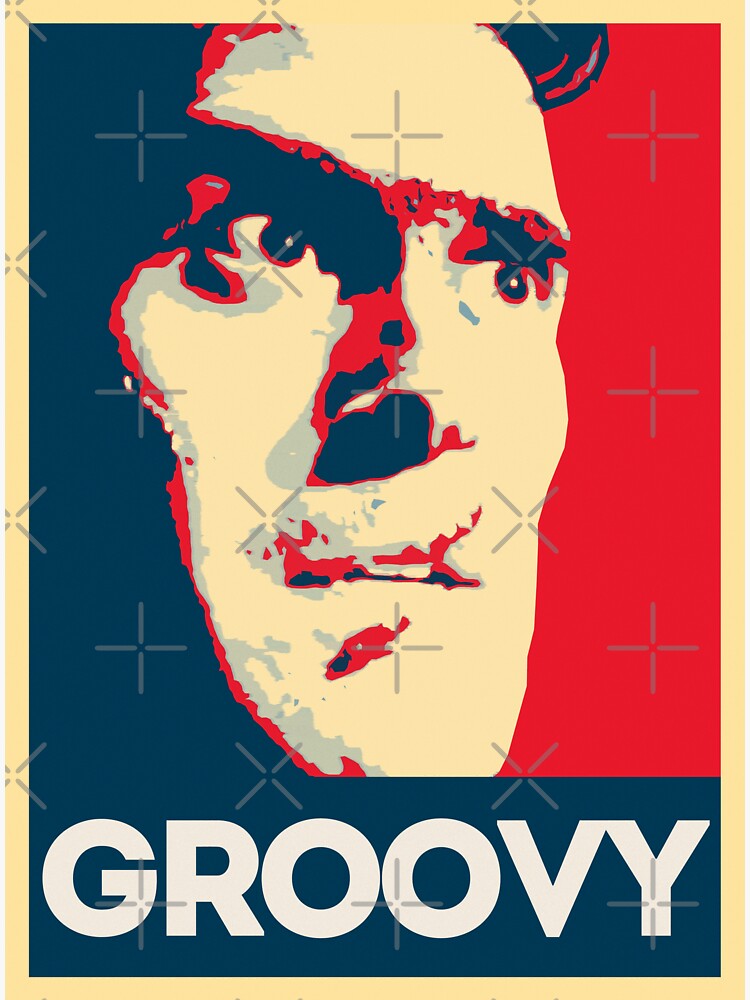 "Evil Dead Ash Williams Groovy" Sticker for Sale by njmclean | Redbubble