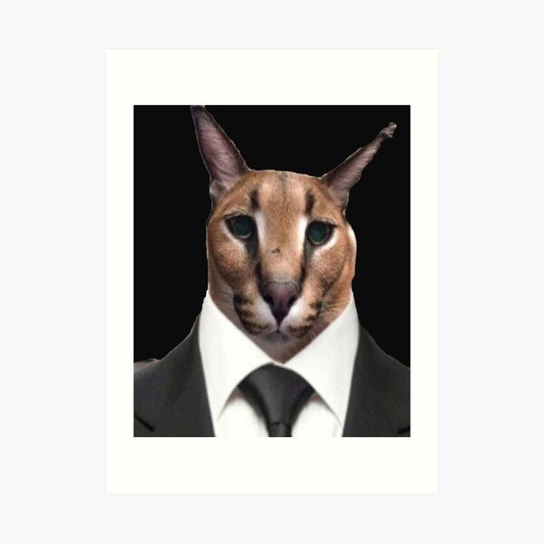 "gentle big floppa" Art Print for Sale by momshow | Redbubble