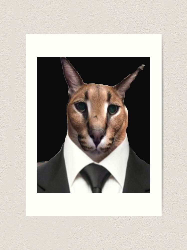 "gentle big floppa" Art Print for Sale by momshow | Redbubble