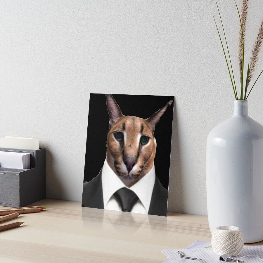 "gentle big floppa" Art Board Print by momshow | Redbubble