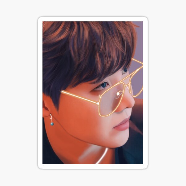 "Jhope BTS" Sticker for Sale by Pardis-arts | Redbubble