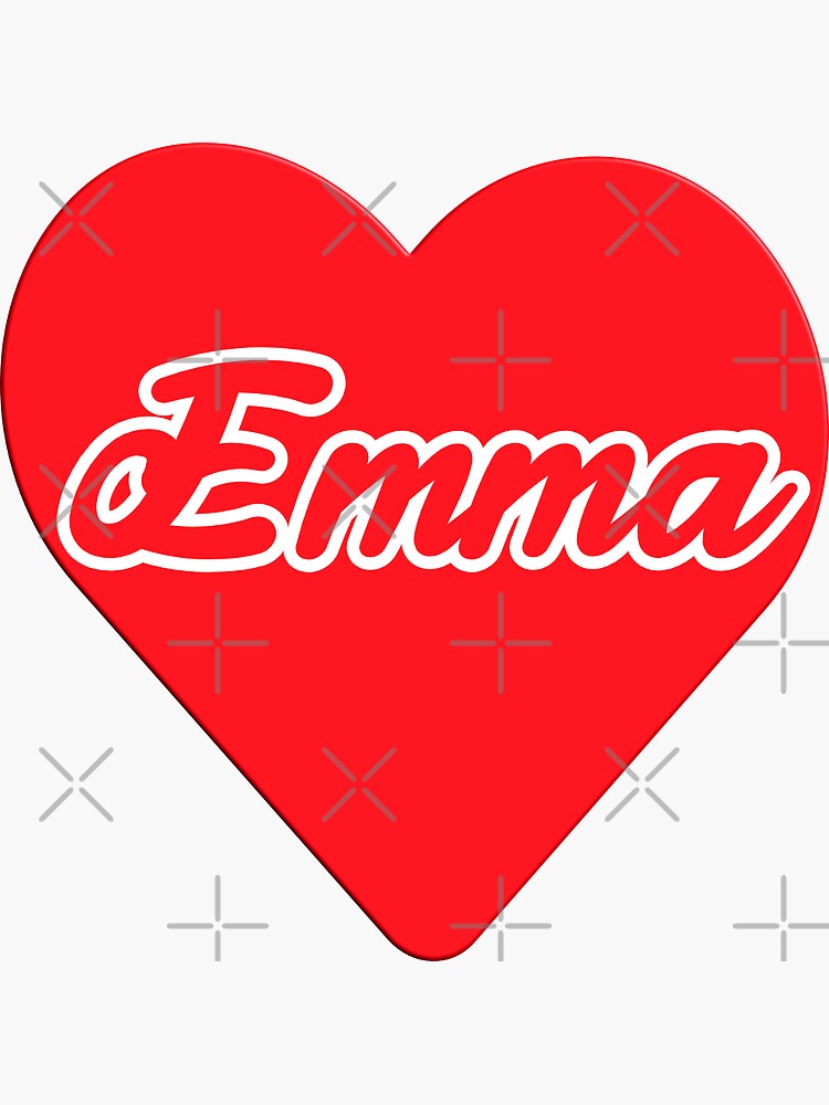 "Emma stickers" Sticker for Sale by Lory11 | Redbubble