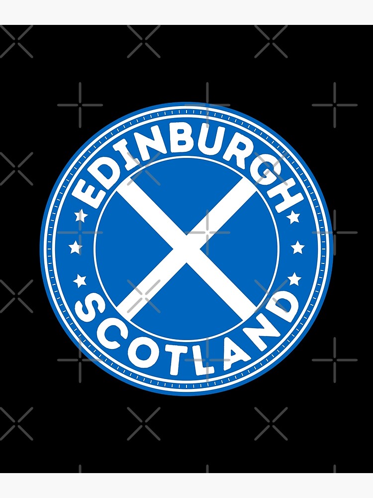 "Edinburgh Scottish Flag" Poster for Sale by worldpopulation | Redbubble