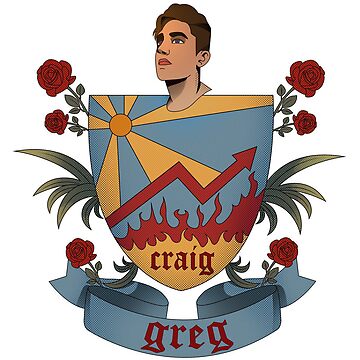 "Greg Family Crest" Sticker for Sale by evybye77 | Redbubble