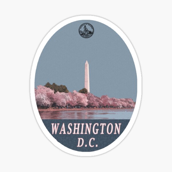 "Washington D.C. Sticker | City Sticker Collection Vol. 1" Sticker for ...