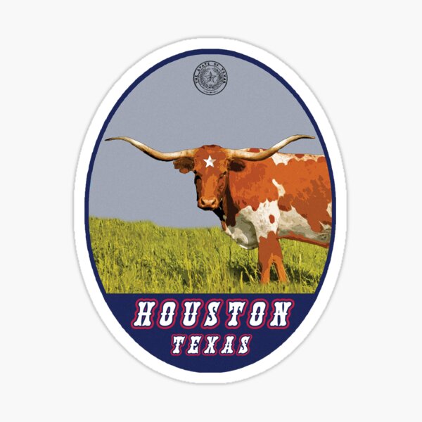 "Houston Sticker | City Sticker Collection Vol. 1" Sticker for Sale by ...