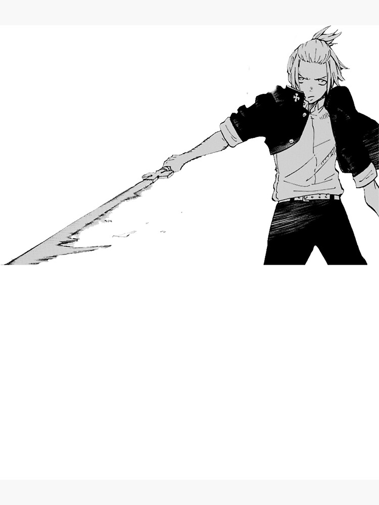 "Arthur Boyle Fire Force " Poster for Sale by schroedermrb67 | Redbubble