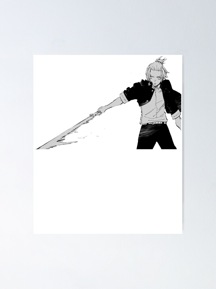 "Arthur Boyle Fire Force " Poster for Sale by schroedermrb67 | Redbubble