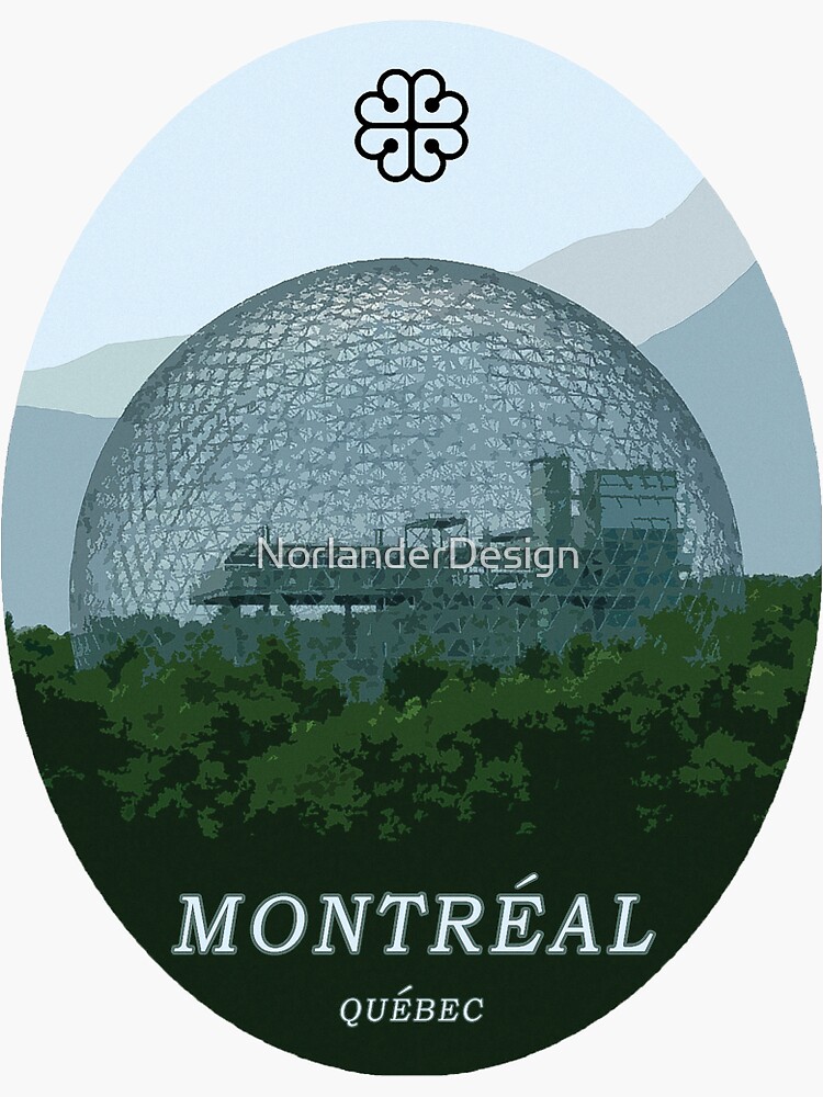 "Montreal Sticker | City Sticker Collection Vol. 1" Sticker for Sale by ...