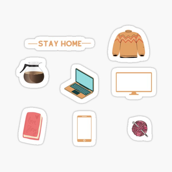 "self care sticker collection" Sticker for Sale by trendycool | Redbubble