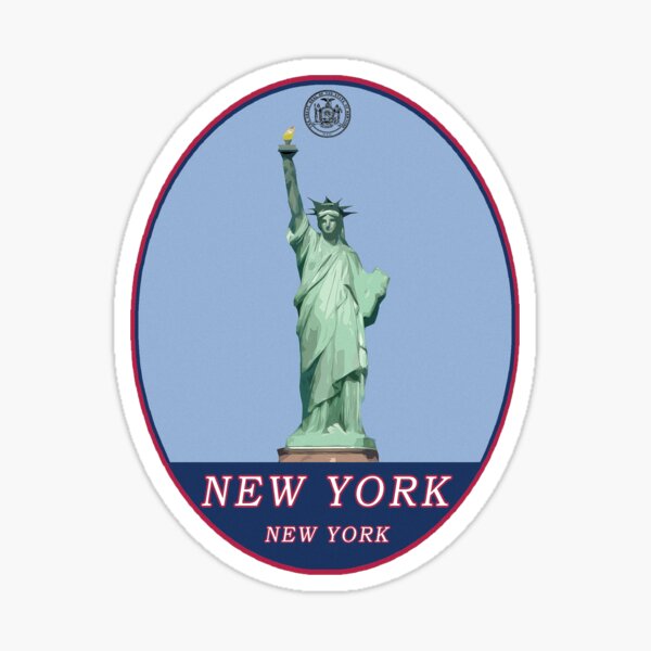 "New York Sticker | City Sticker Collection Vol. 1" Sticker for Sale by ...