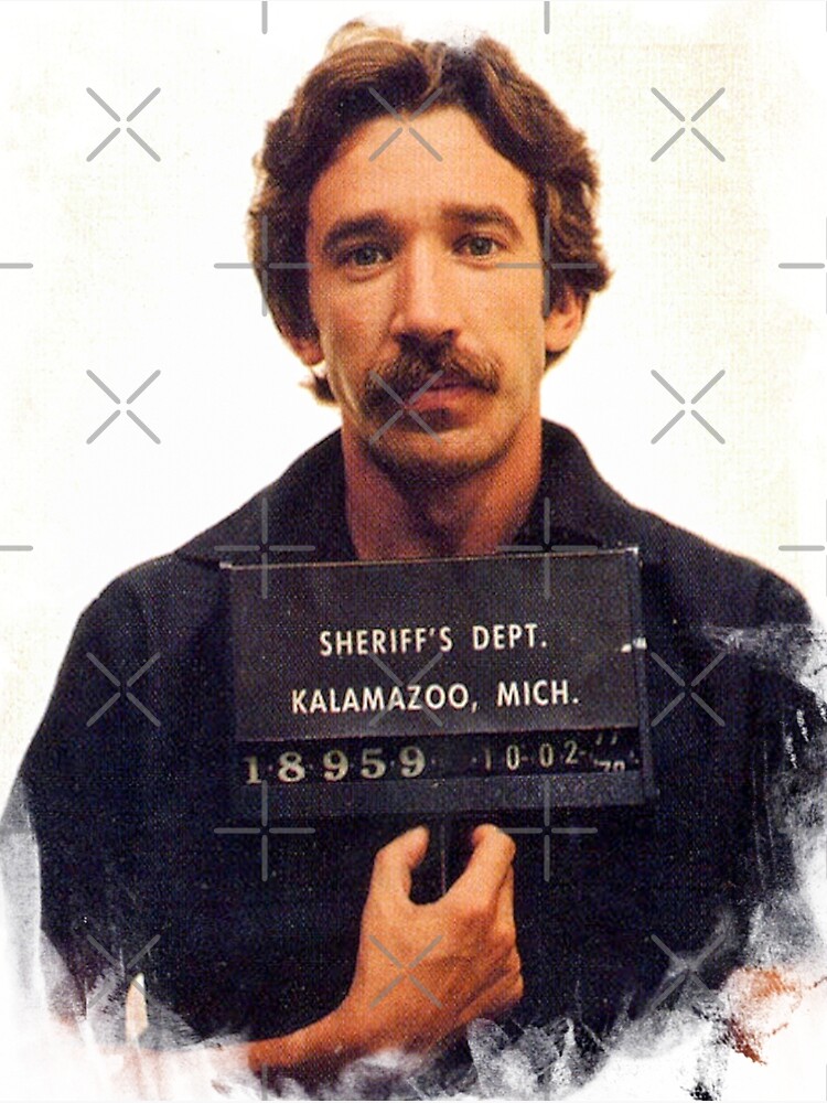 "Tim Allen mugshot" Poster for Sale by CezSM | Redbubble