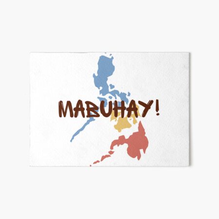 "Philippines Mabuhay" Art Board Print by sarisaridesigns | Redbubble
