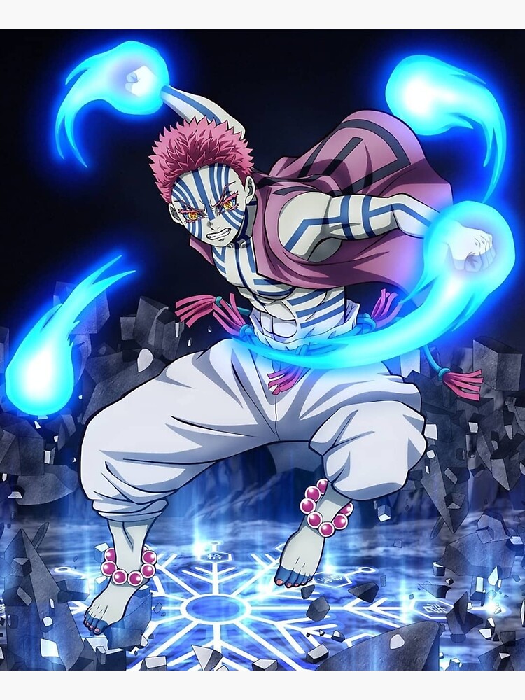 "Upper Moon 3 Akaza" Poster for Sale by JohnnyRhi | Redbubble