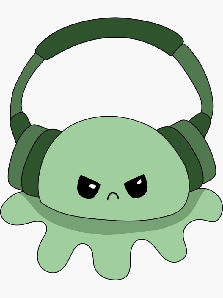 "Green Rock Octo " Sticker for Sale by SpoonofSamar | Redbubble