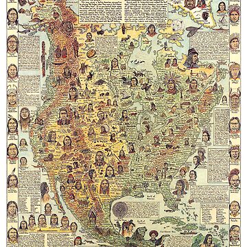 "Native Tribes Of North America Central America And The Caribbean ...