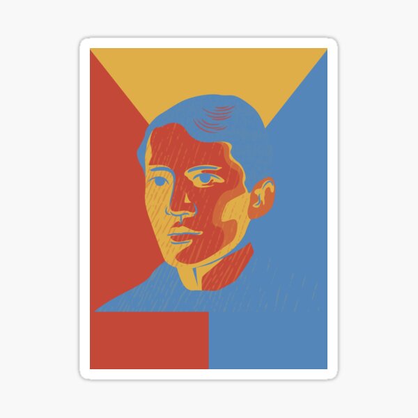 "Philippines Jose Rizal" Sticker for Sale by sarisaridesigns | Redbubble