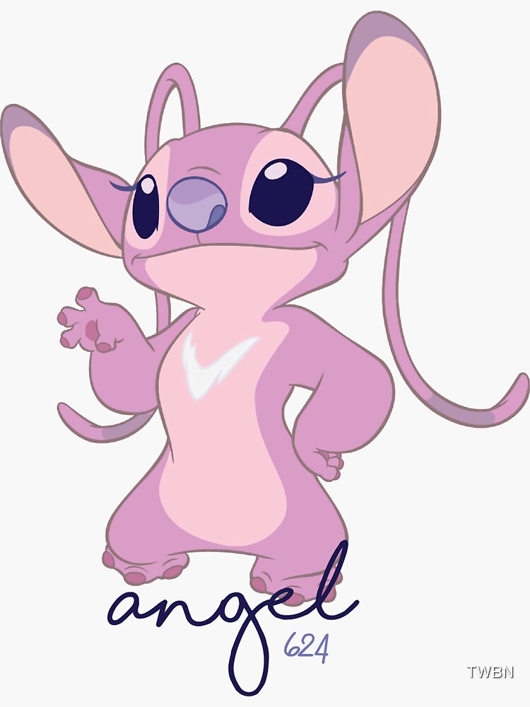 Pegatina «Experimento 624 Angel Sticker - Lilo y Stitch, Dibujos ...