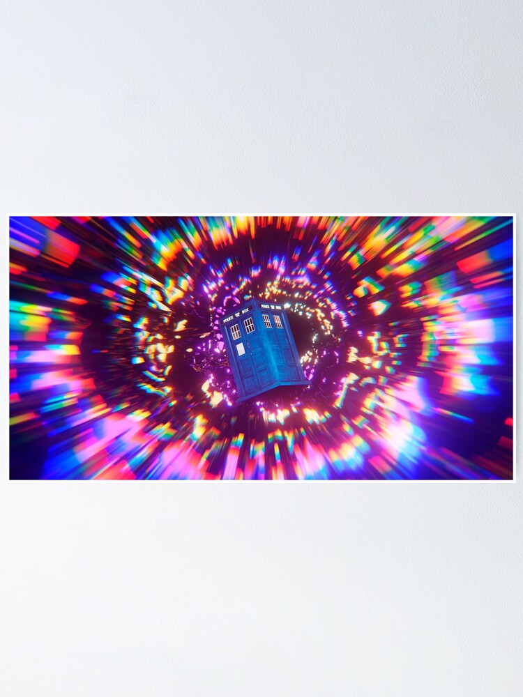 "Police Box Time Machine" Poster for Sale by kalufugo | Redbubble