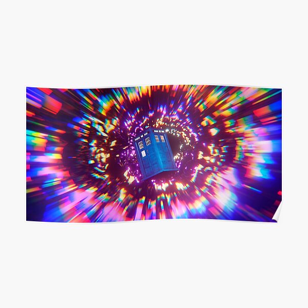 "Police Box Time Machine" Poster for Sale by kalufugo | Redbubble