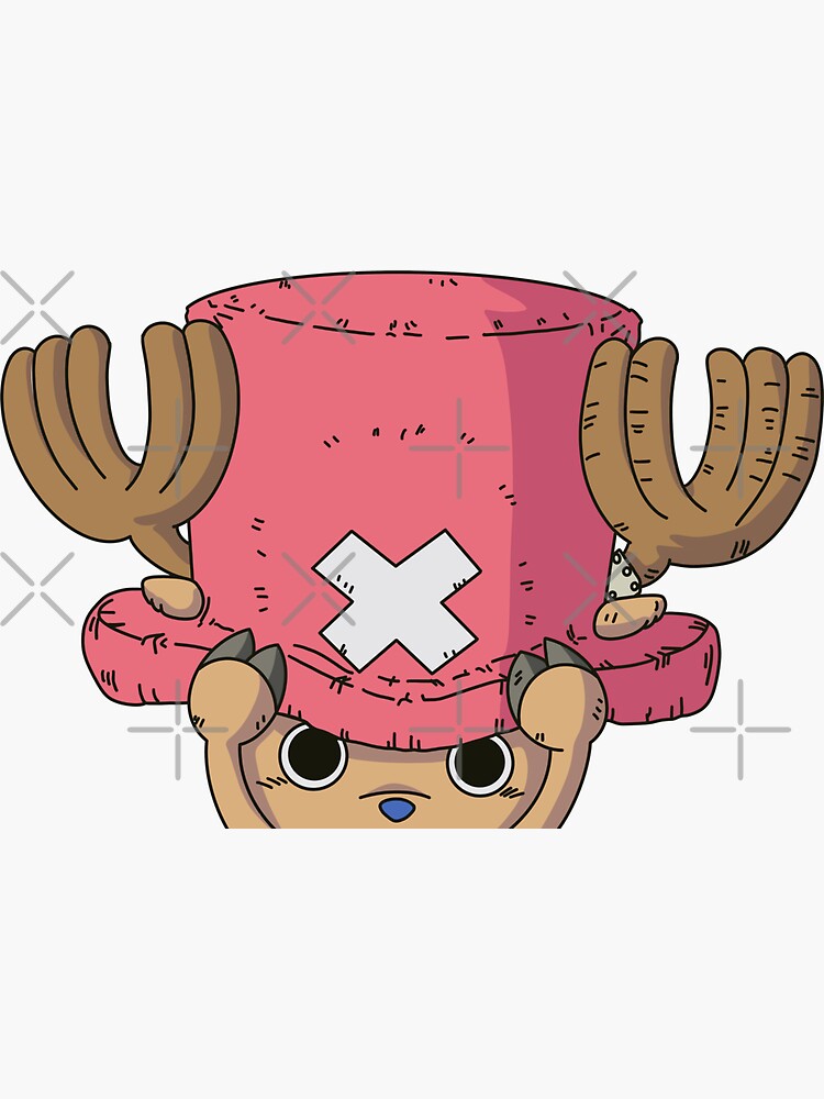 "Chopper Peeker" Sticker for Sale by abenic | Redbubble