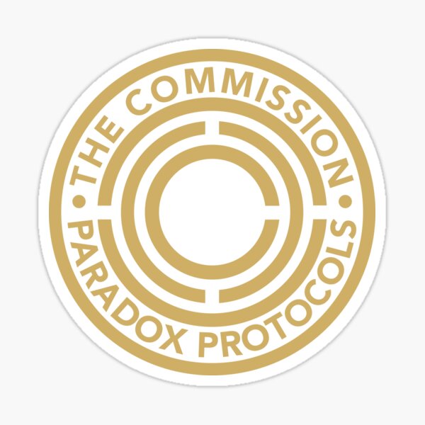 "The Temps Commission Paradox Protocols" Sticker for Sale by ...