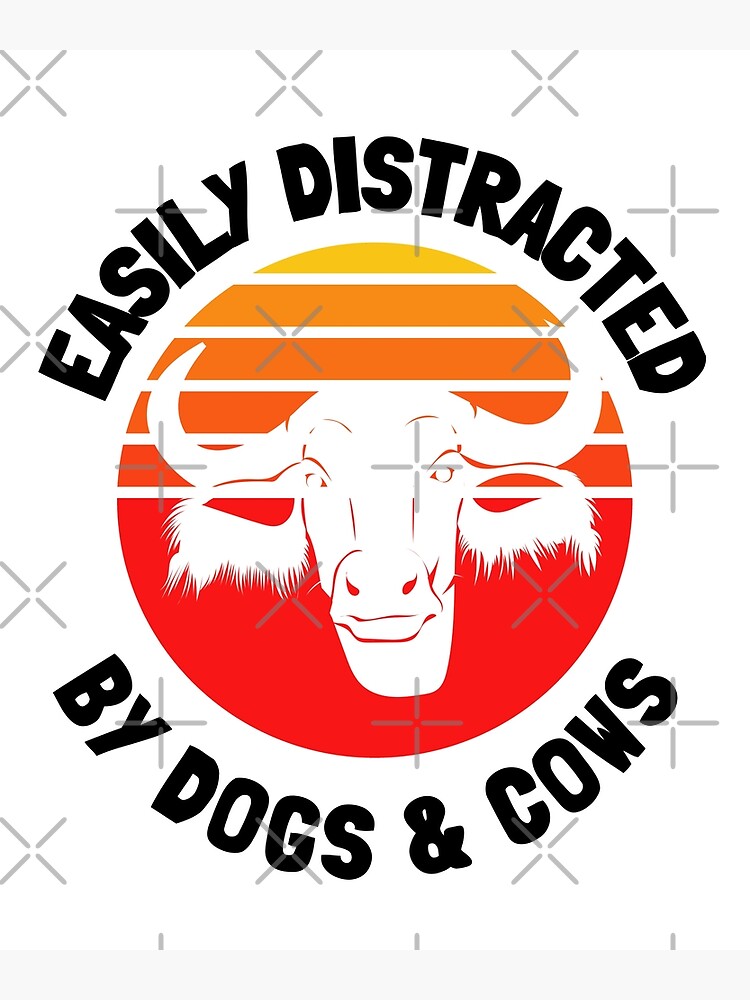 "Farmers Cattle Bovine Ranch United States Distracted By Cows" Canvas ...