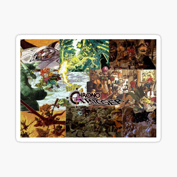 "Chrono Trigger" Sticker by JorgeVVal | Redbubble