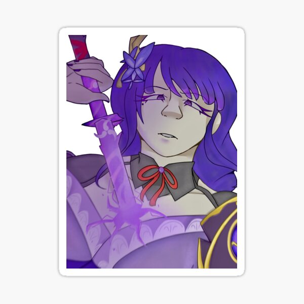 "Raiden Shogun" Sticker for Sale by CadyTheBomb | Redbubble